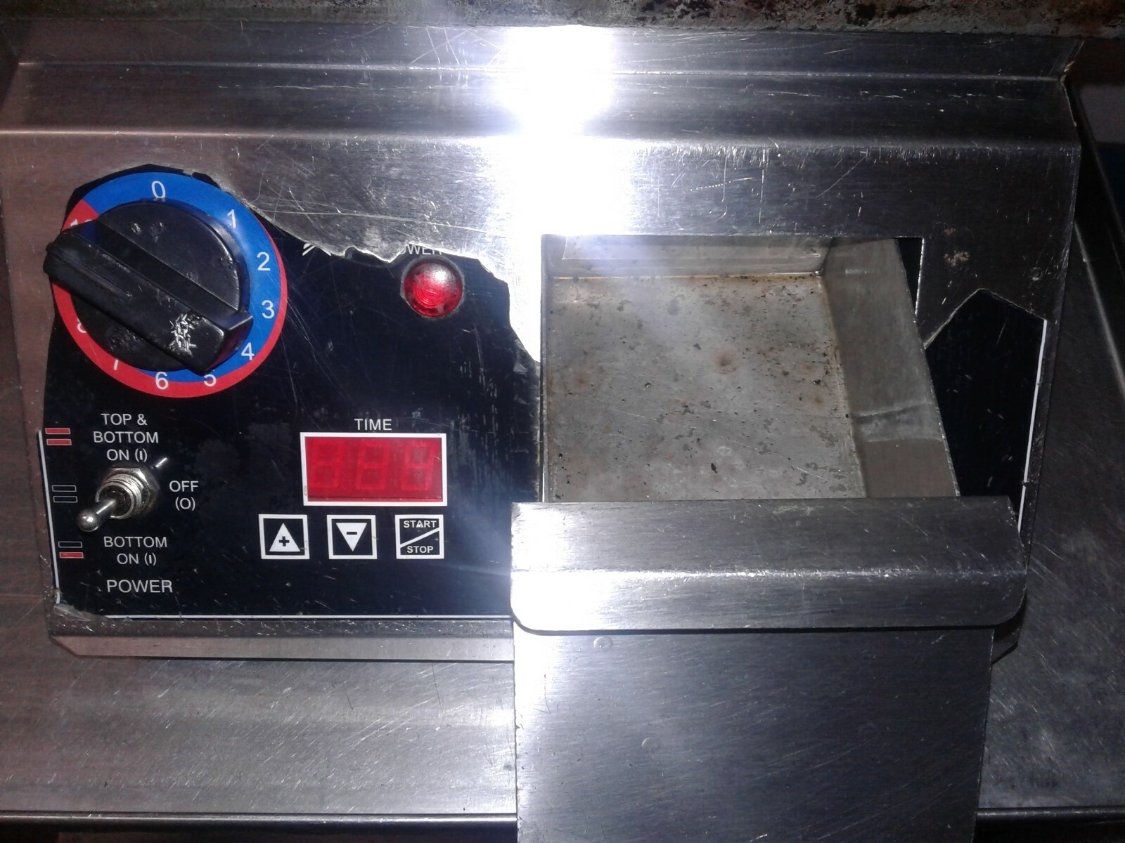 Star Pro-Max CG10IT 10" Commercial Grooved Two-Sided PANINI PRESS w ...