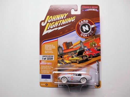 CARS N COFFEE GULF RACING 1965 SHELBY COBRA 427 JOHNNY WHITE LIGHTNING ...