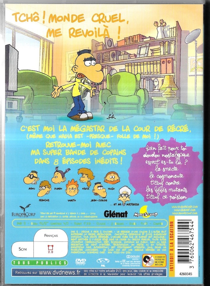 RARE / DVD - TITEUF CONTRE LES BEBES MUTANTS / DESSIN ANIME | eBay