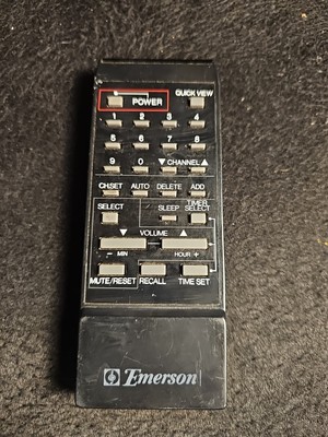 Emerson VCR REMOTE Control 076m01205e | eBay