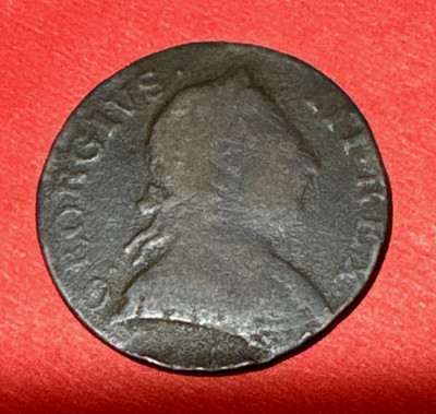 OUTSTANDING !! ~ 1775 King Geo III Colonial Copper ☆ REVOLUTIONARY WAR ...