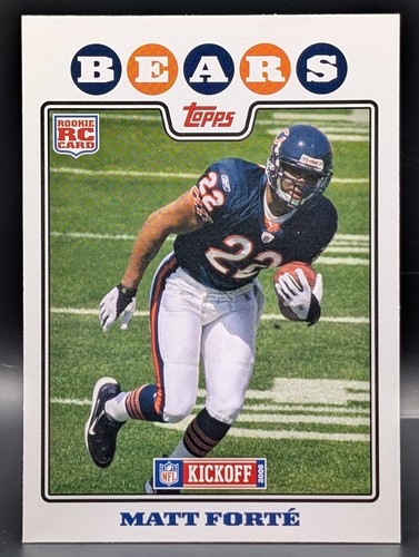 2008 Topps Kickoff #188 Matt Forte Rookie - Chicago Bears | eBay