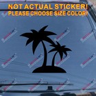 Palm Tree Car Decal Sticker Hawaii Life | eBay