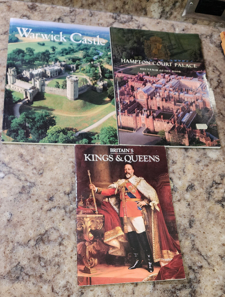 England London Travel Souvenir Books Britain Booklets Guides Castle Lot ...