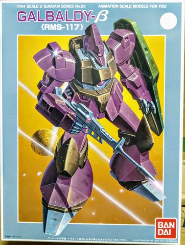 Bandai Z Gundam UC0087 - 1/144 EFSF RMS-117 Galbaldy β Mobile Suit ...