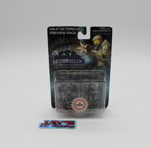 Halo Action Clix Preview Pack Target Exclusive 2007 WizKids New on Card ...