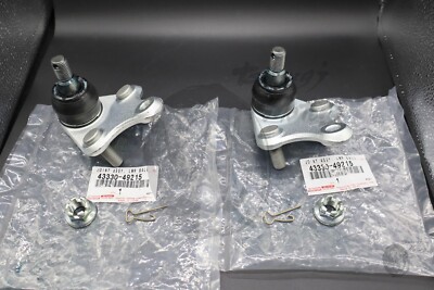 Toyota Genuine Suspension Ball Joint, Front Lower LH & RH Set OEM 43330 ...