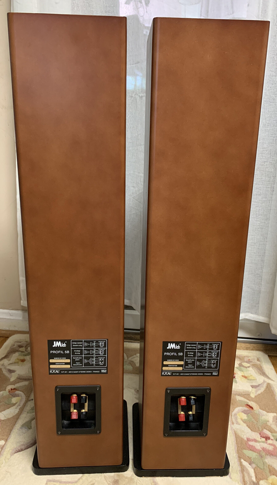 JM LAB FOCAL Profil 5B FloorStand 3 Way Speakers Made In FRANCE | eBay