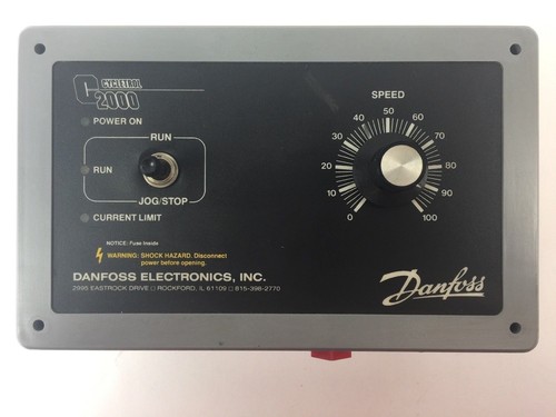 Danfoss Cycletrol 2000 DC Motor Drive C11500C000 120VAC 9A 50/60HZ ...