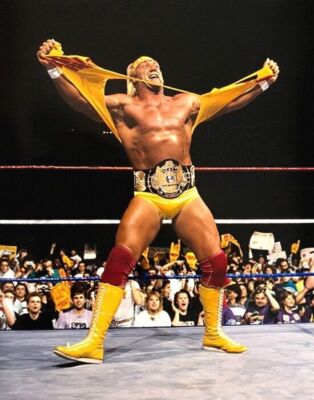 Hulk Hogan Ripping Short Apart Screaming On The Ring 8x10 Picture ...