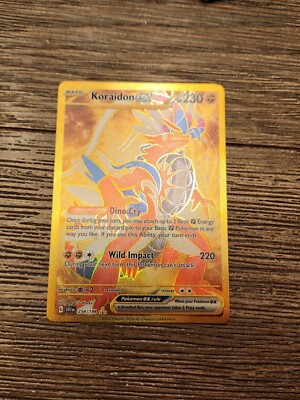 Pokemon TCG Scarlet & Violet Koraidon EX 254/198 Holo Hyper Rare NM | eBay