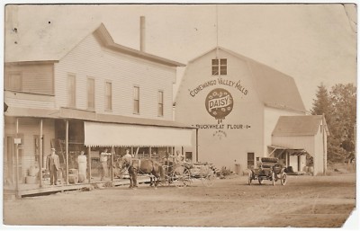 Post Office Store - Conewango Valley NY - 1914 Real Photo Postcard RARE ...