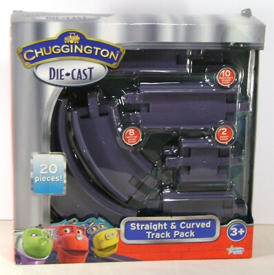 Chuggington Die-Cast STRAIGHT & CURVED TRACK PACK Learning Curve 54302 ...