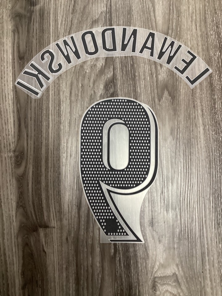 FC Barcelona Lewandowski 9 Home Kit 22-23 Authentic Soccer Name Set | eBay