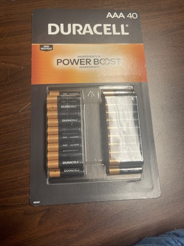Duracell Coppertop Alkaline Batteries 40 Pack, AAA Power Boost, Exp ...