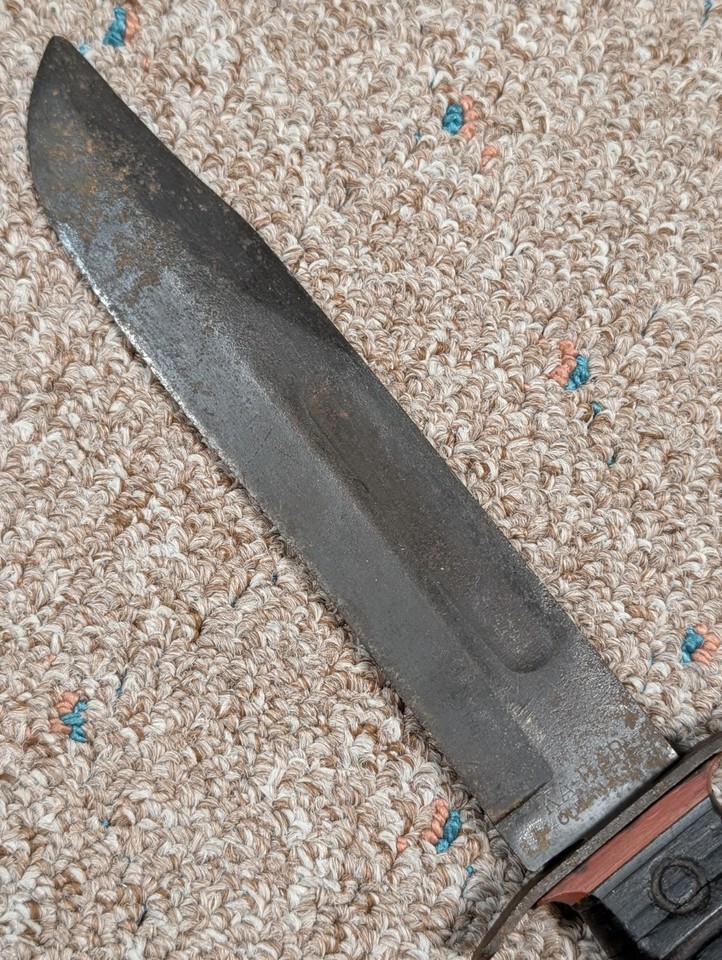 WWII Ka-Bar Fighting Knife USMC Mark 2 2nd Generation WW2 - MK2 ...