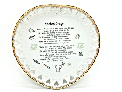 Plates & Plaques - Kitchen Prayer