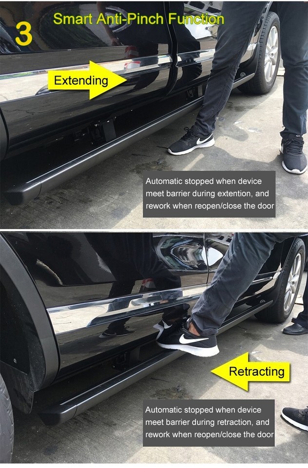 Deployable Electric Running Board Side Step Bars For Genesis GV80 2021 ...