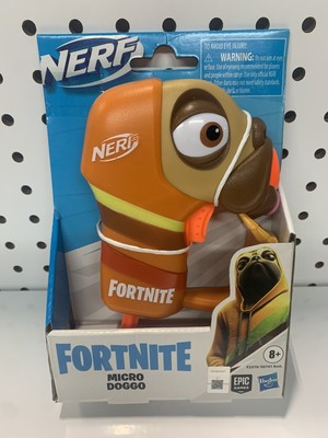 NERF Fortnite Mirco Doggo Dart Gun Microshots Blaster Hasbro Epic Games ...