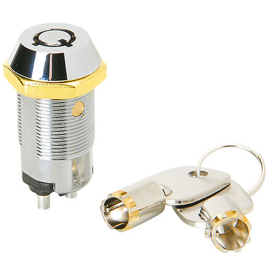 On/Off Key Switch with 2 Barrel Keys | eBay