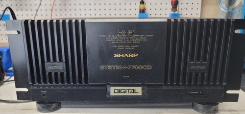 Sharp System-7700CD Power amplifier 150 Watt Per Channel | eBay