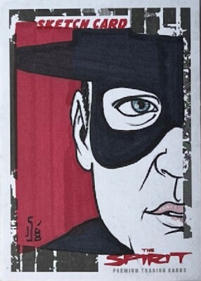 Jamie Snell Sketch Card SK-14 from The Spirit Trading Cards, Inkworks ...