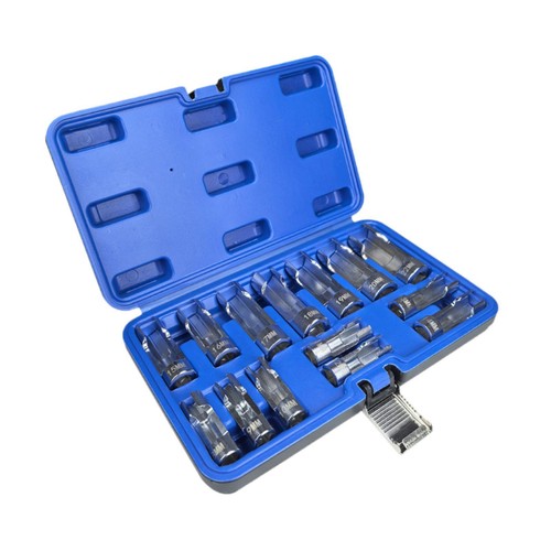 14Pcs Oxygens Sensor Sockets Universal Spanners Removal Kit Automotive ...