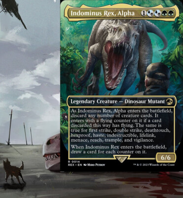 Indominus Rex, Alpha Commander Deck MTG Magic Ready-to-Play EDH ...