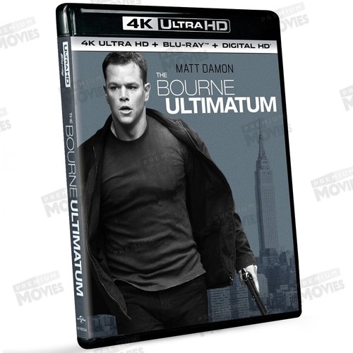 The Bourne Ultimatum (2007) 4K Ultra HD Blu-ray 2-Disc US Release w ...