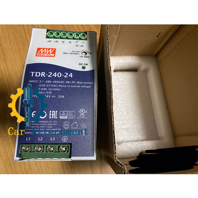 1-Piece New for MEAN WELL TDR-240-24 24V 10A Switching Power Supply #QW ...