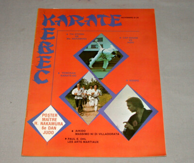 November 1975 Karate Quebec Martial Arts French Magazine | eBay