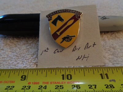 1st Cavalry Division Artillery NH Unit Crest, DI, DUI (DRAW#W2) | eBay