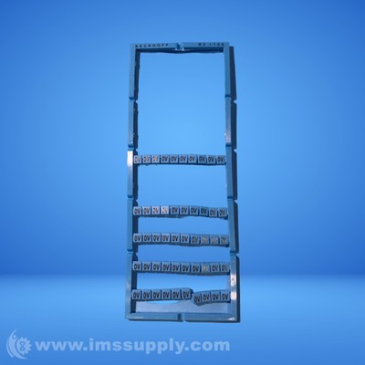 Beckhoff BZ1100 Blue 100 Contact Labels 5 X 5 mm 9743 | eBay