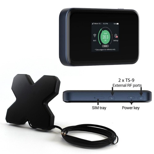 ZTE HyperMobile 5G LTE Hotspot MU5001 - 3,43 Gbit/s 4.500mAh + Panorama ...