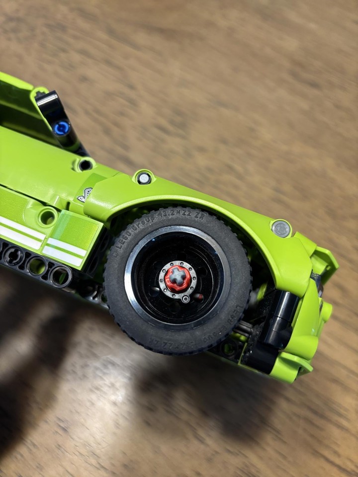 LEGO Technic Ford Mustang Shelby GT500 Building Set, Pull Back Drag ...