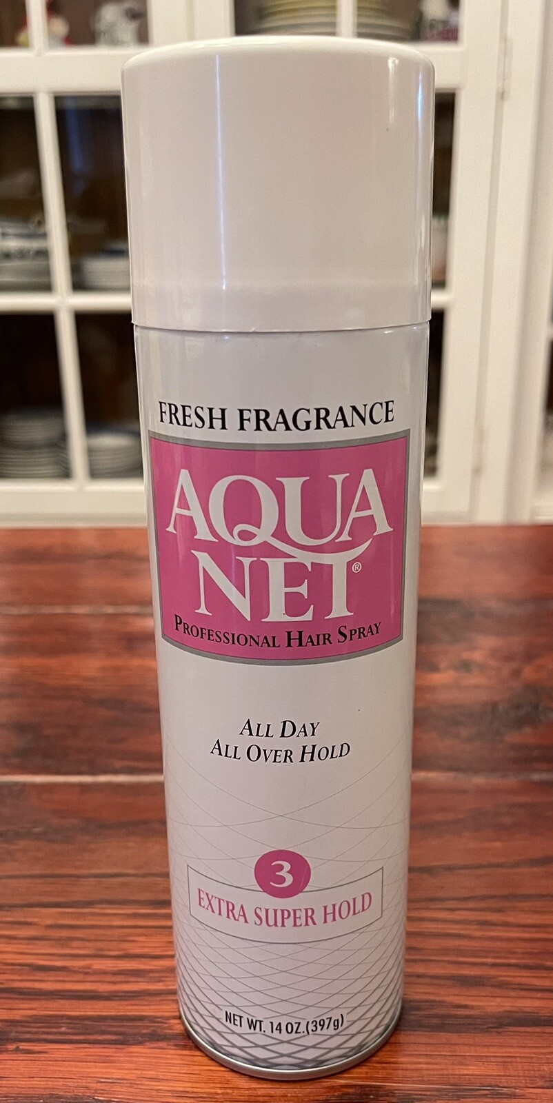 Aqua Net Hair Spray #3 Extra Super Hold 14oz Can Retro Original Formula ...