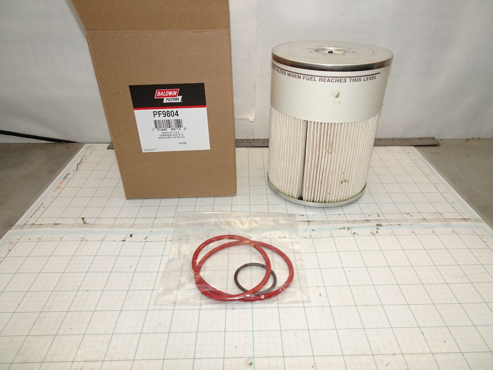 BALDWIN PF9804 - Fuel filter cross reference