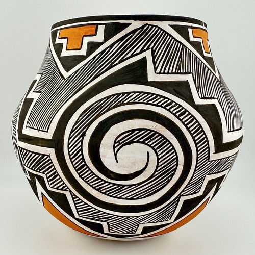 Laguna Pueblo Handmade And Hand Painted Polychrome Pottery Native ...