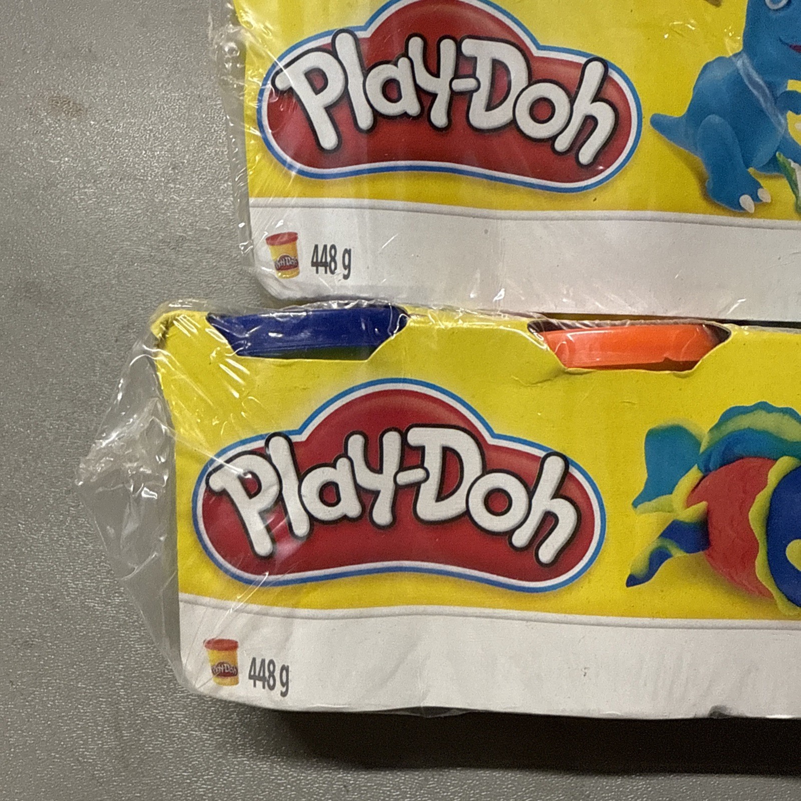 Play-Doh Springtime Green Yellow Pink Blue Orange Hasbro Easter Basket ...