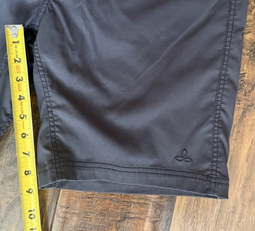 Prana Brion Hiking Shorts — Men’s Size 34 x 9 — Dark Gray | eBay