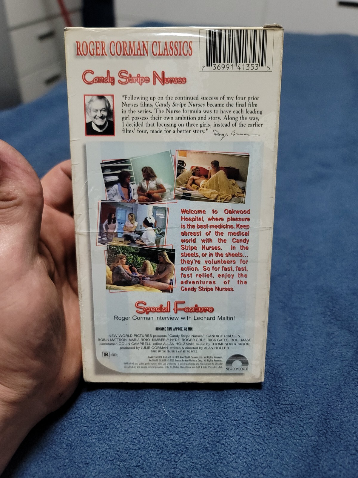 Candy Stripe Nurses (VHS, 1997, Roger Corman Classics) CULT CLASSIC NEW ...