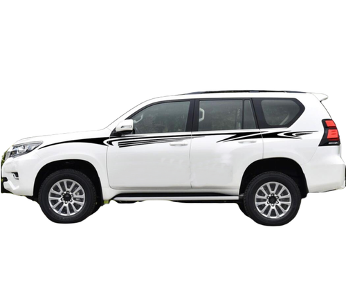 2 PCS Waistline Stripe Car Sticker For Toyota Land Cruiser Prado Side ...