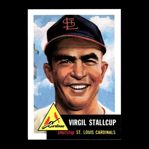Virgil Stallcup 1991 Topps Archives 1953 St. Louis Cardinals #180 NM-MT ...