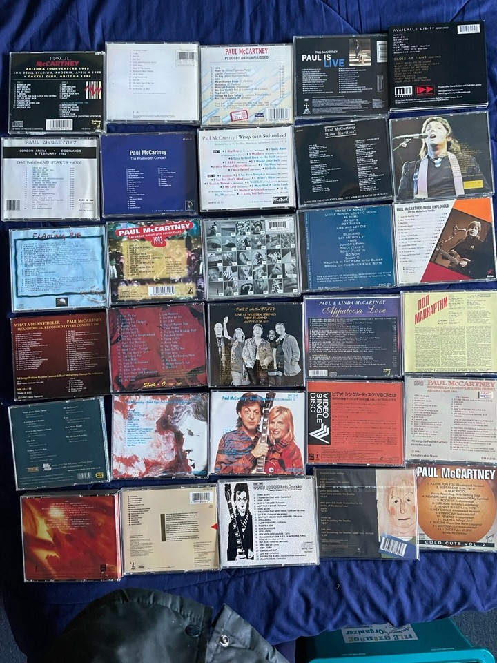 30 PAUL McCARTNEY IMPORT CDs ULTRA RARE OUT OF PRINT LIKE NEW Pick Your ...