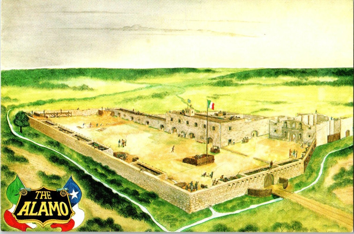Carte De La Bataille D'alamo Fort Alamo Dernier Livre De Mathieu