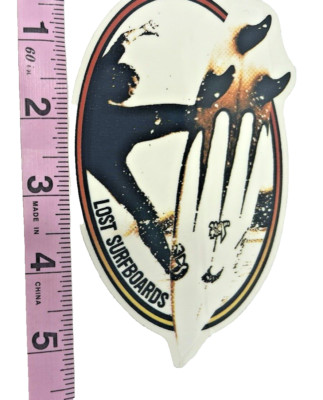 Rare Vintage Lost Surfer on Board Vinyl Surf Sticker Decal | eBay