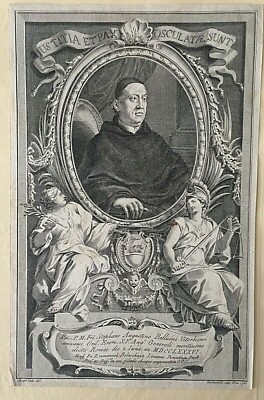Stephano Augustino Bellisini Viterbiensi, Pet. Bombelli Sculpt. Rome ...