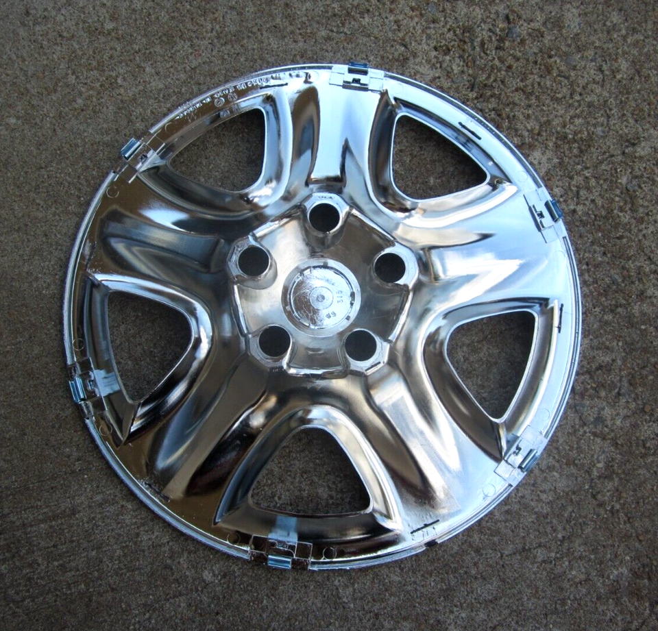 (1) 16" each Chrome Skin 2001-2007 Toyota Highlander 16" Steel Wheel ...