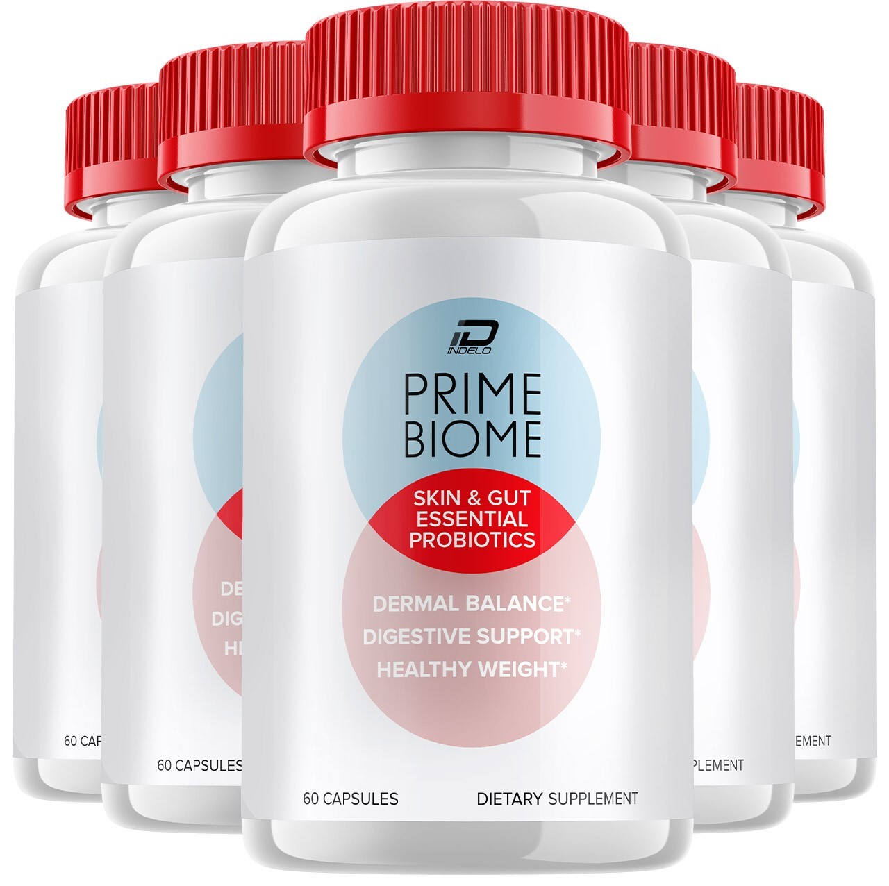 (5 Pack) - Prime Biome Capsules - PrimeBiome Gut and Skin Health ...