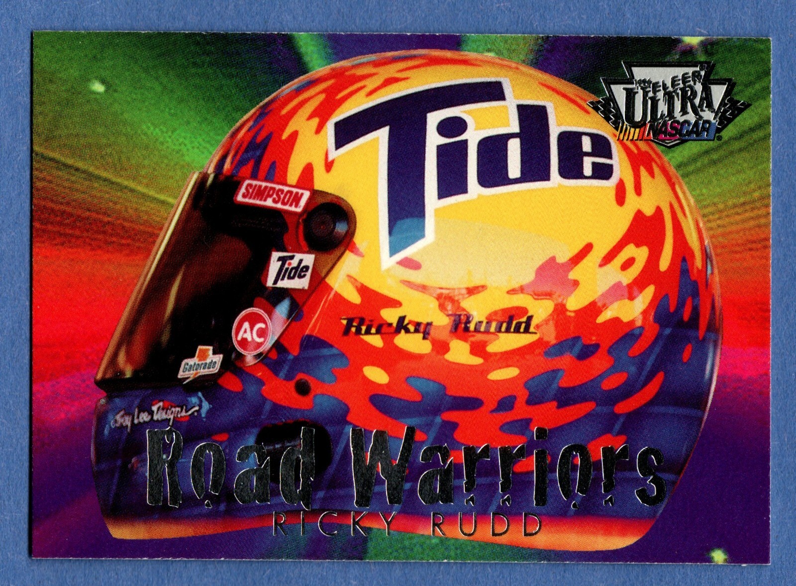 Ricky Rudd "Road Warriors" 1996 Fleer Ultra Nascar Card #164 Rudd ...